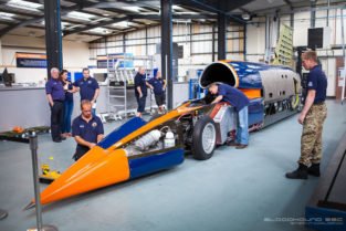 Überschallauto Bloodhound: von 0 auf 1609 km/h in 55 Sekunden
