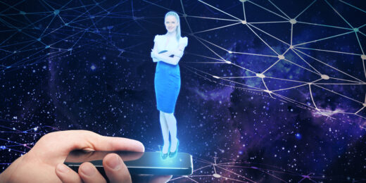 Team-Meeting mit Hologramm?