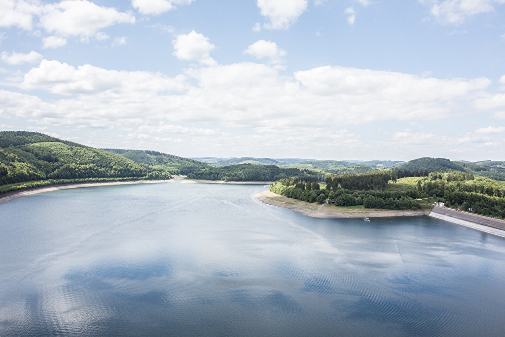 Die größten Stauseen in Deutschland: Von Dämmen und Dimensionen
