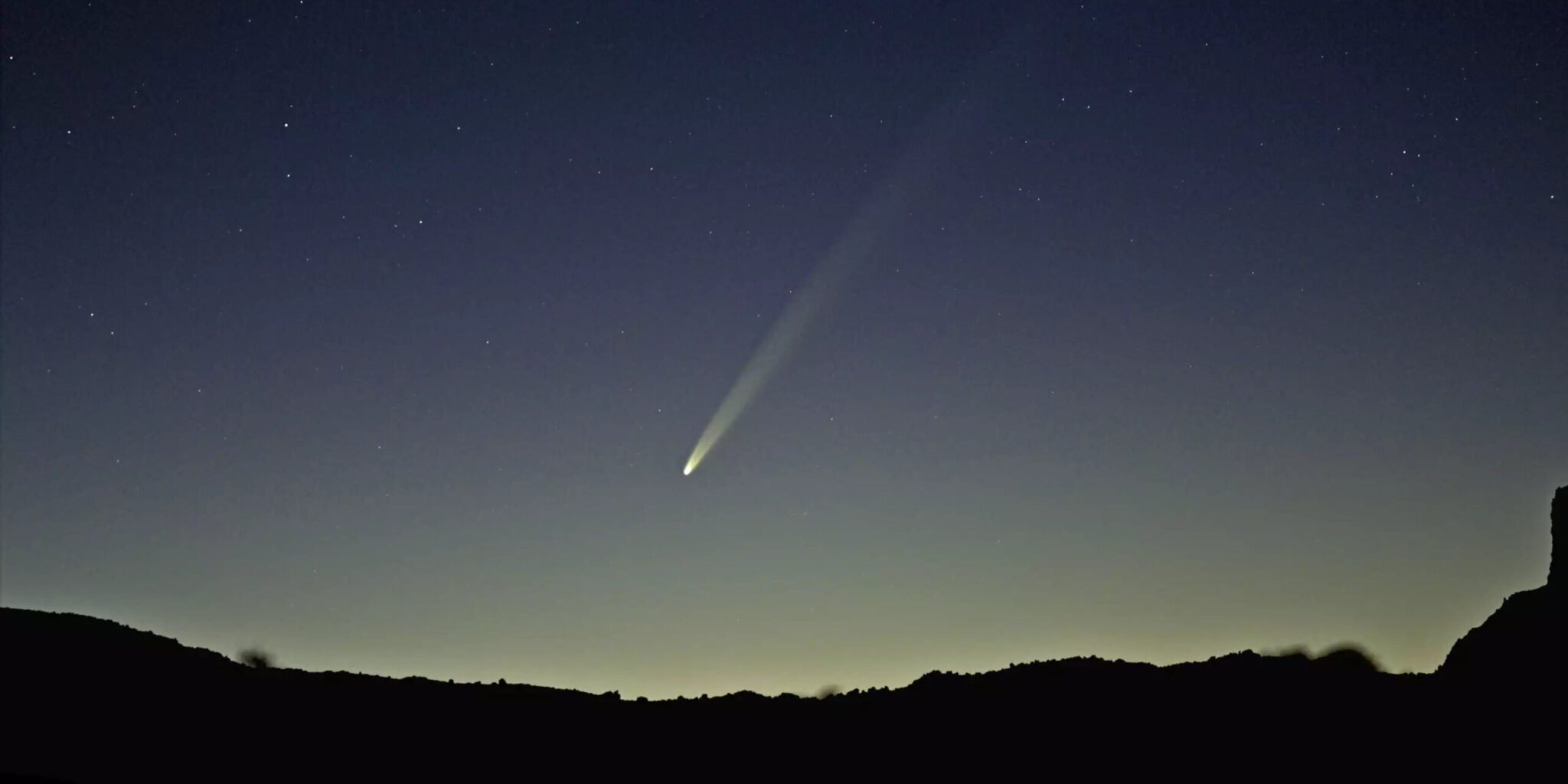 Schweif-Komet noch bis Ende Oktober am Westhimmel sichtbar - ingenieur.de