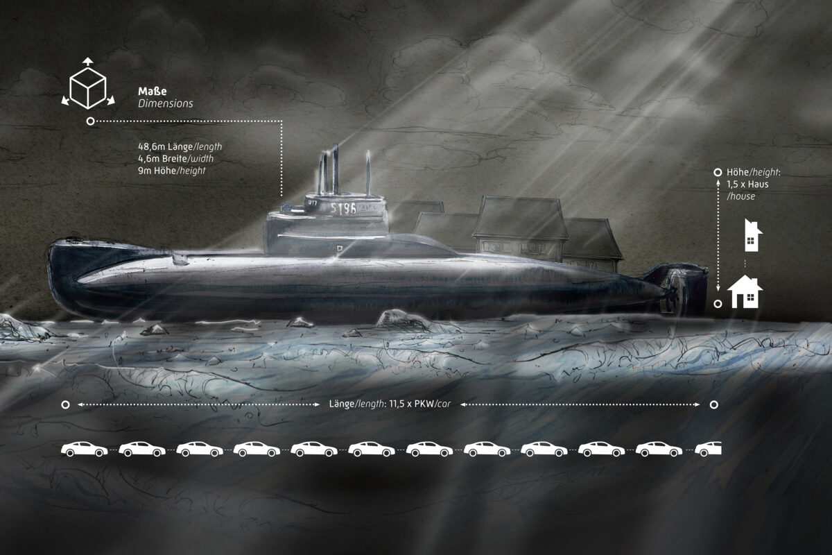 U-Boot U17 im Museum: Luke auf und ab in den Maschinenraum