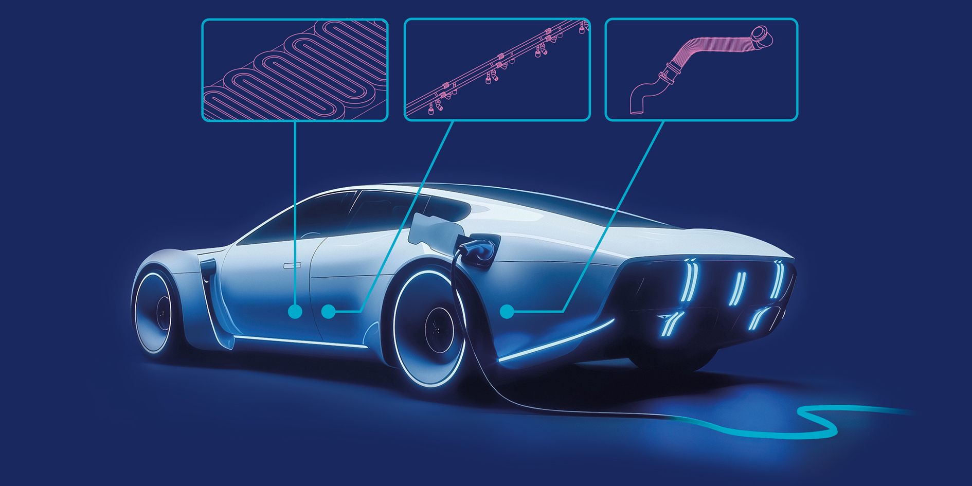 Sichere Elektromobilität dank zukunftsweisender Leitungssysteme