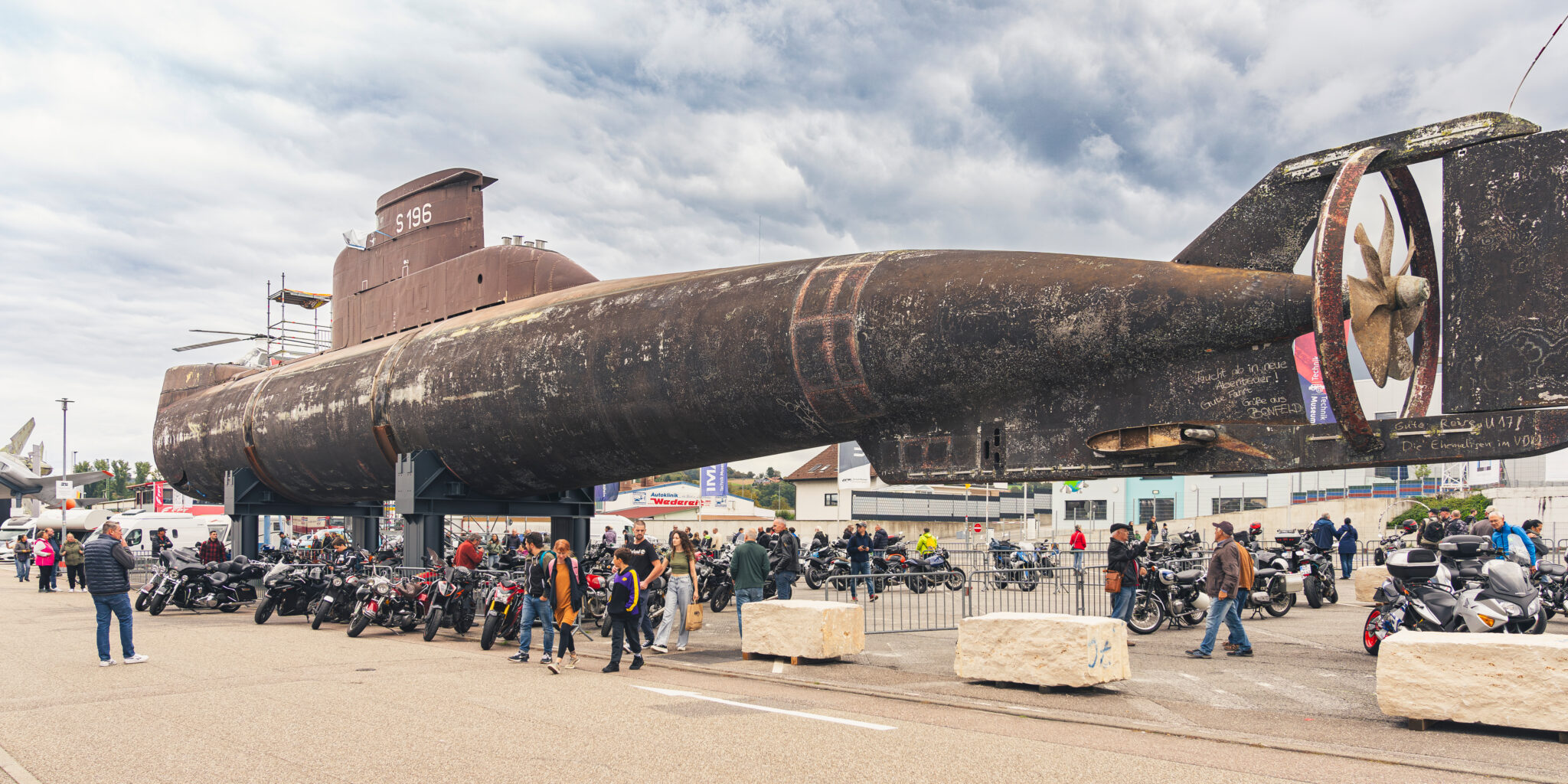 U-Boot U17 im Museum: Luke auf und ab in den Maschinenraum