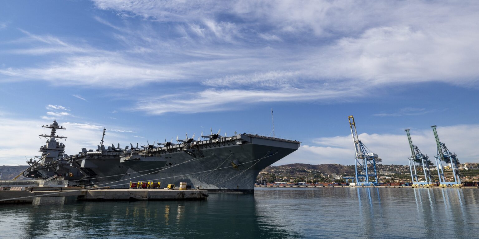 USS Gerald R. Ford in der Nordsee: Das kann das Kriegsschiff