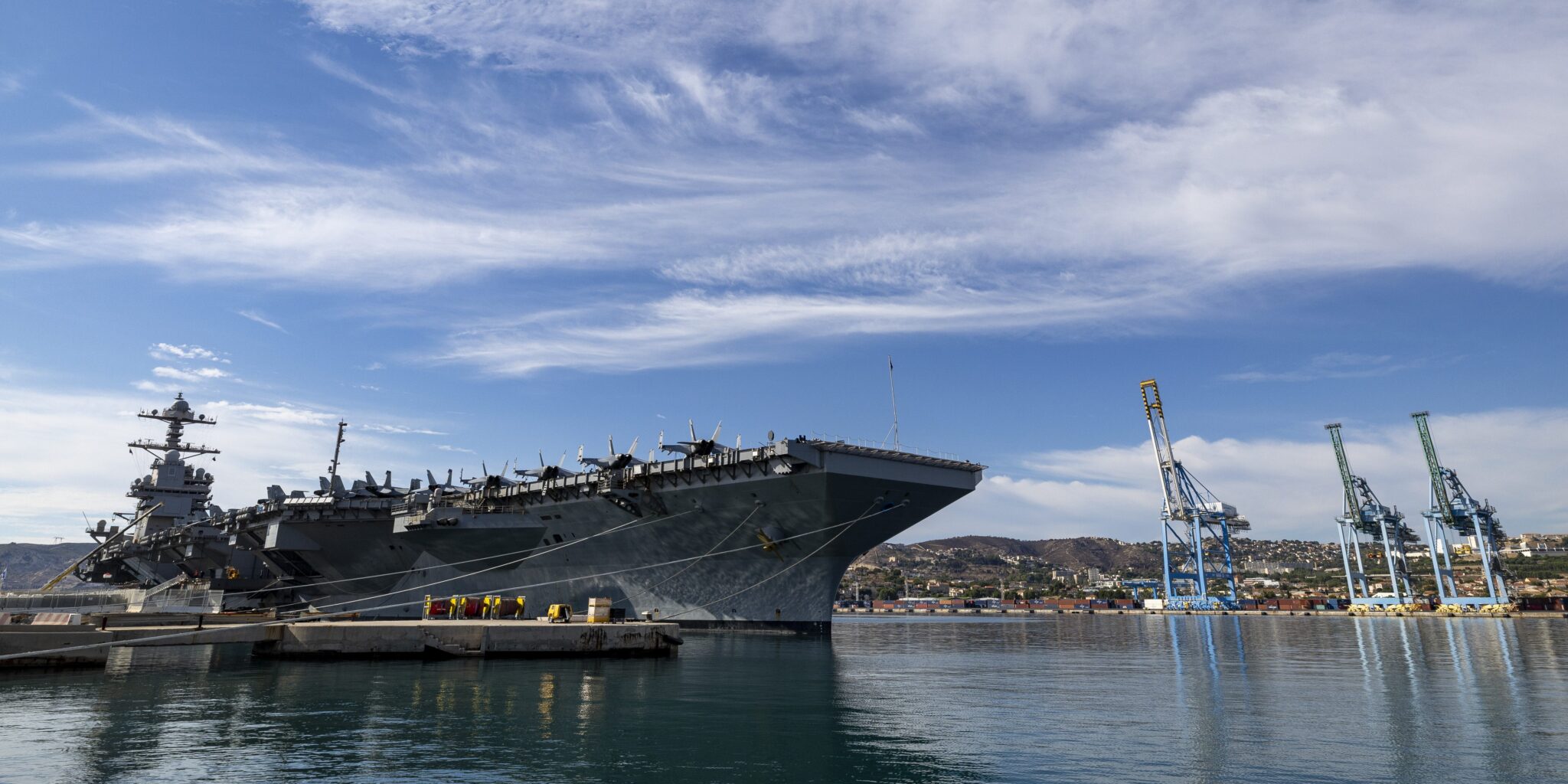 USS Gerald R. Ford in der Nordsee: Das kann das Kriegsschiff