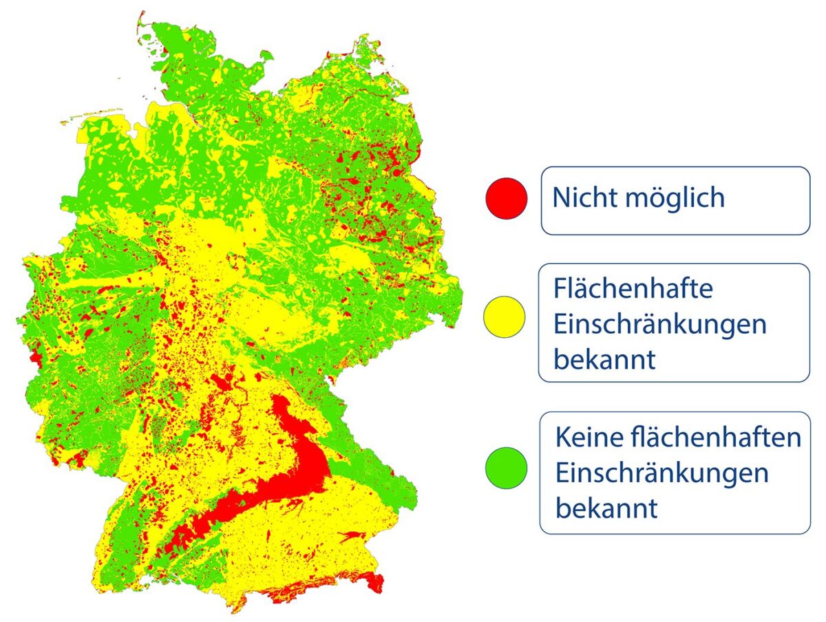 Neue Karte zeigt, wo sich Erdwärme anzapfen lässt