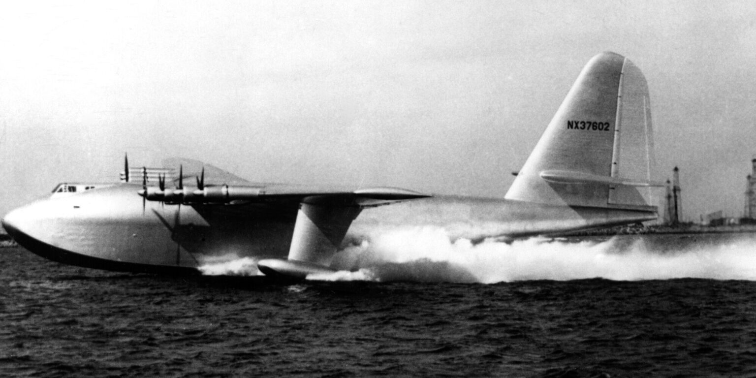 Spruce Goose: Warum das größte Holzflugzeug nie richtig flog
